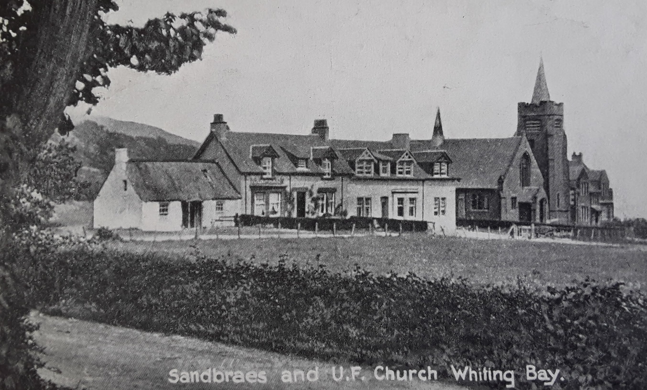 Whiting Bay and Kildonan Church | Whiting Bay Memories